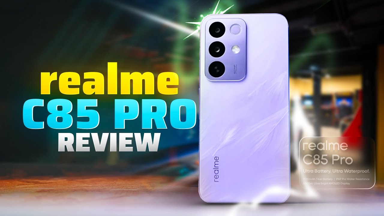 Realme C85 Pro Review 🔥 - YouTube