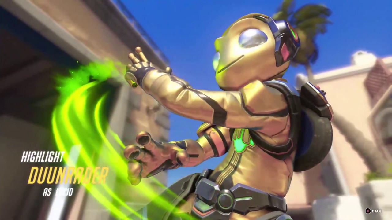 Overwatch Highlight Lucio Ilios (03-28-19 S - SR 1424) - YouTube