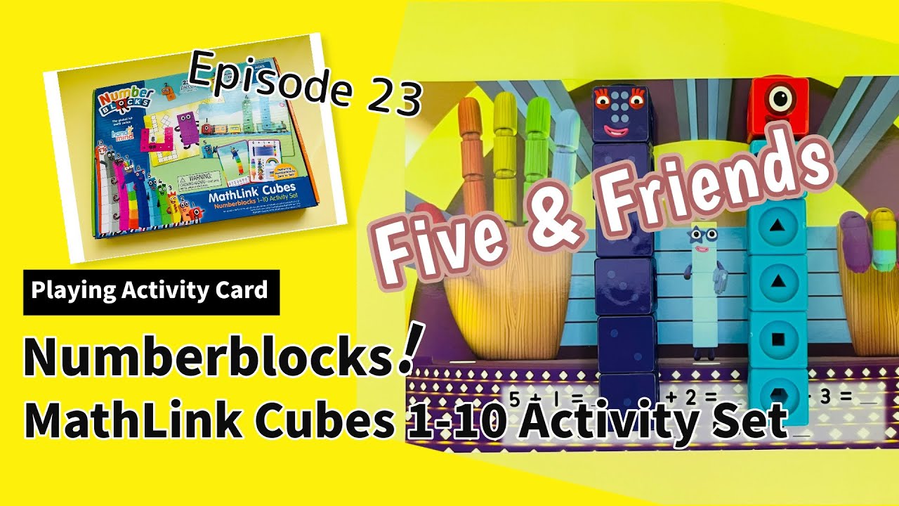 [ Episode 23 ] Five and Friends | 熊B Play Numberblocks Activity Cards ...