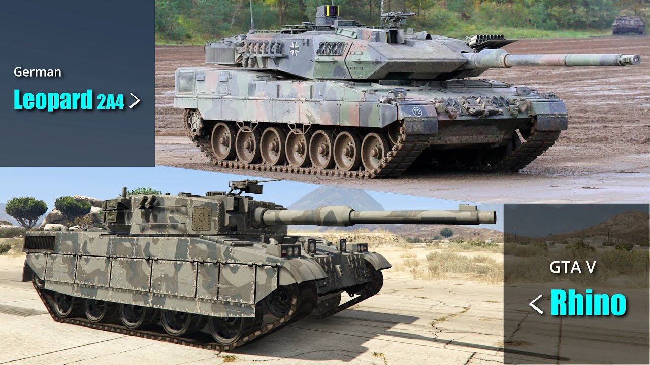 GTA V Military Vehicle VS Real life Military Vehicles | All Tanks Jets ...