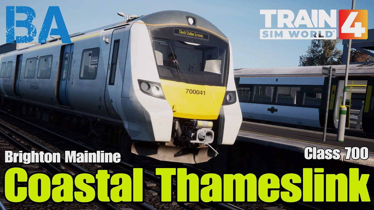 Coastal Thameslink - Class 700 - Brighton Mainline - Train Sim World 4 ...