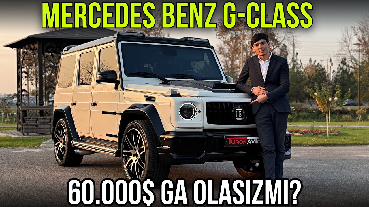 G-Class yoki Gelik Mercedes Benzdan. ART studioda tuning qilingan nemis ...