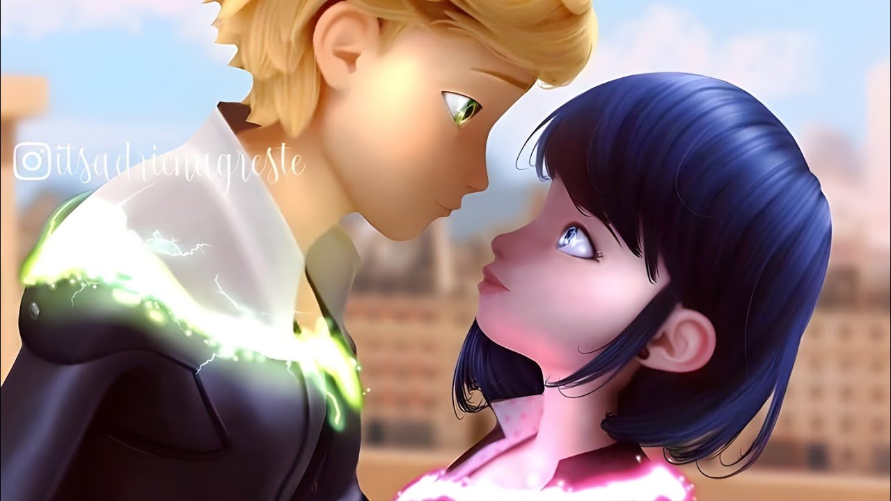 miraculous Adrienette love forever 🥰#ladybug#miraculous - YouTube