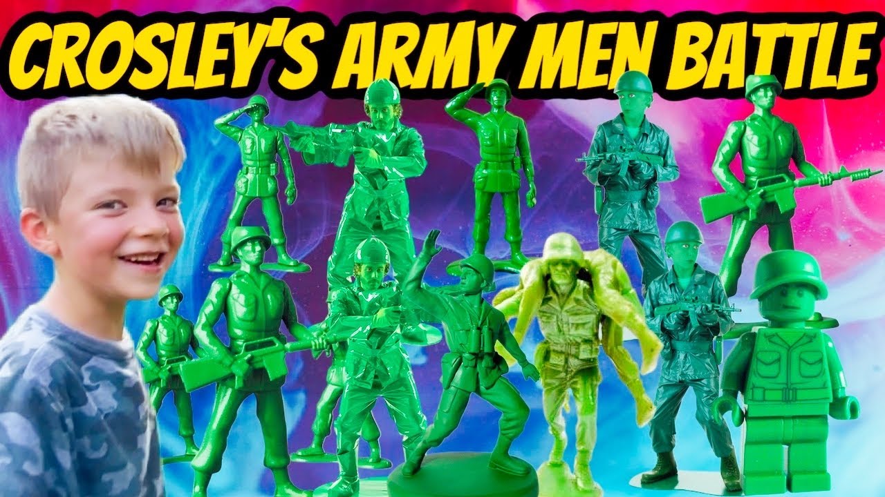 Epic Army Men Toy Battle like Evan Storm - YouTube