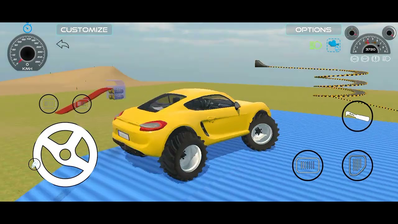 Perso car 4×4 modify yellow 💛 colour 😰 - YouTube