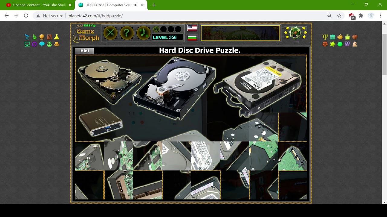 HDDs Puzzle Gameplay 💻🧩🎓 Fun Computers Homework (Archive) (Education ...