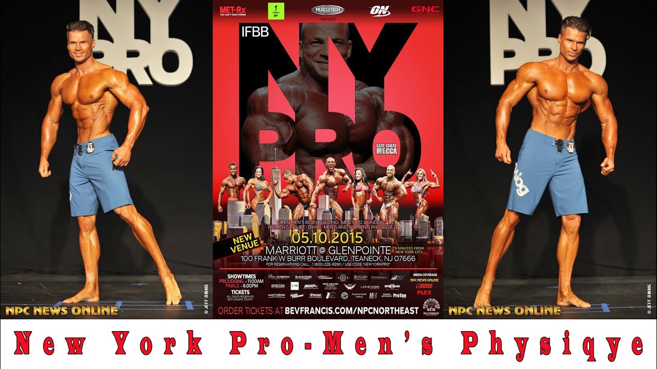 New York Pro 2015. Men's Physique. - YouTube