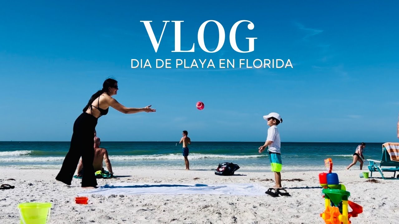 LA PLAYA MAS HERMOSA EN FLORIDA || VLOG 2024 || CATHY TIPS - YouTube