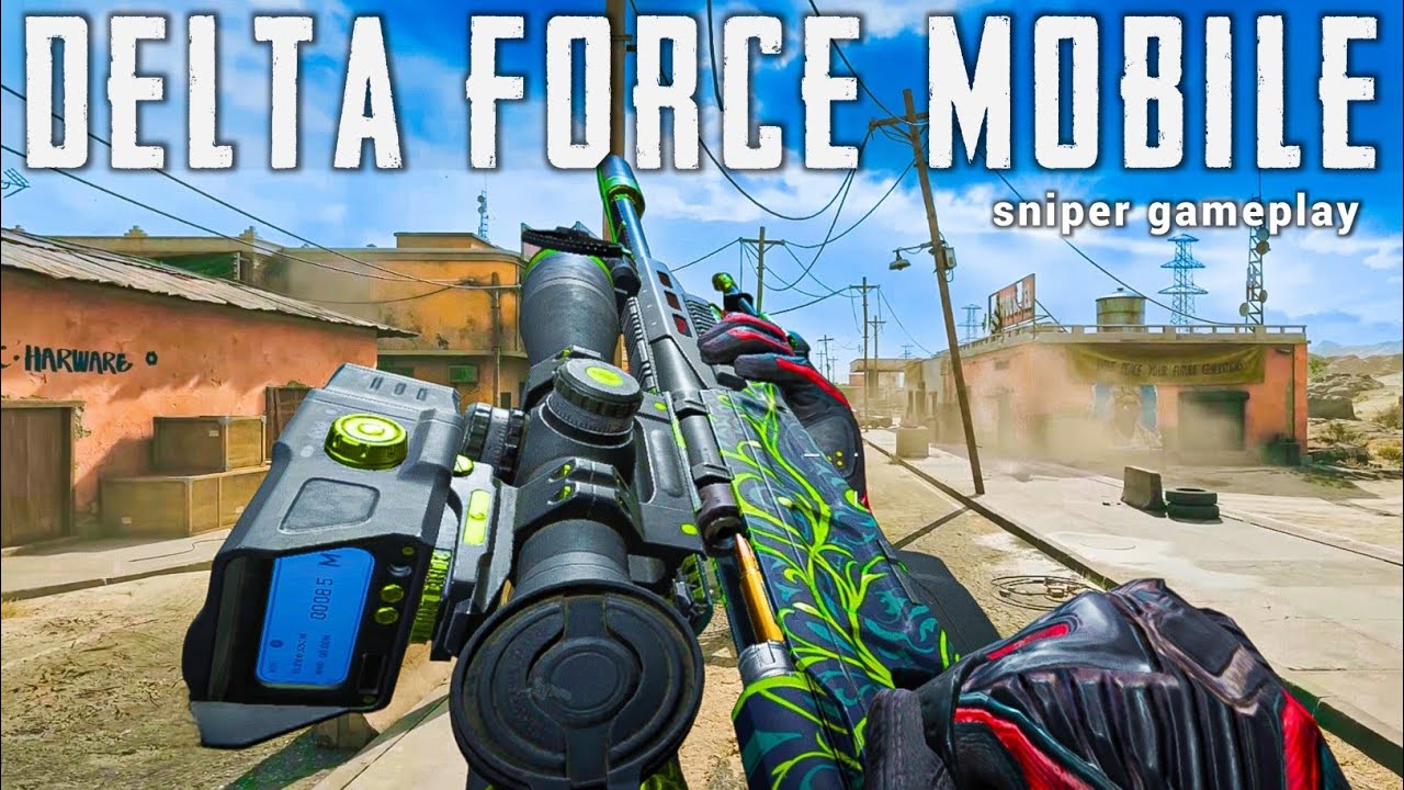 DELTA FORCE MOBILE: EPIC SNIPER GAMEPLAY | FULL HD (NO COMMENTARY ...