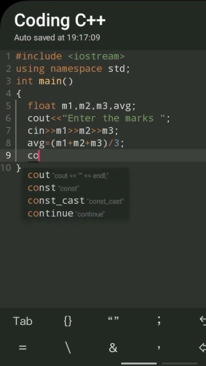 Program- 3{ to find three number Average}please like share and ...