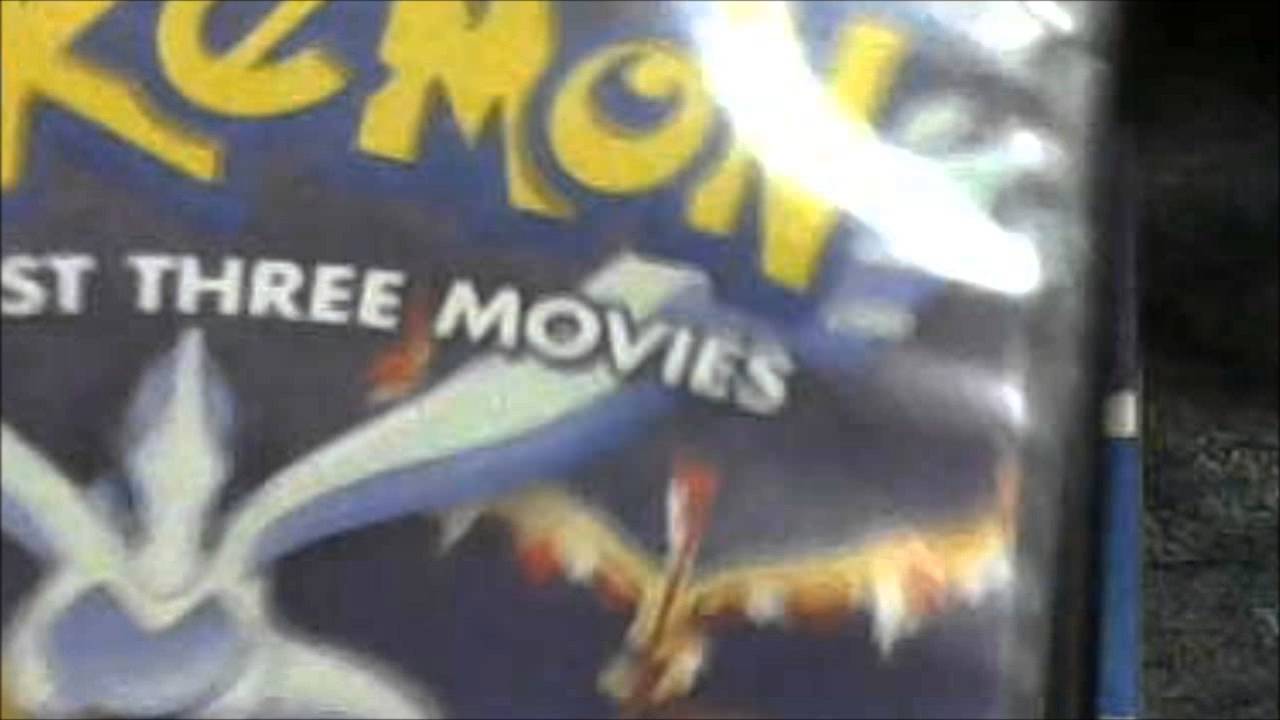 Blu Ray Unboxing Review Pokémon Movies 1 3 Steelbook Youtube