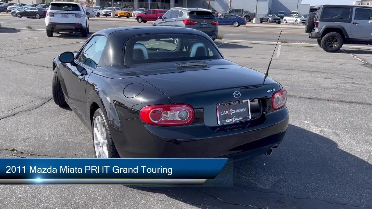 2011 Mazda Miata PRHT Grand Touring Convertible Victorville Apple ...