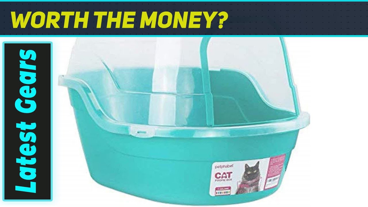 Petphabet Jumbo Litter Box: Perfect for Multi-Cat Homes - YouTube