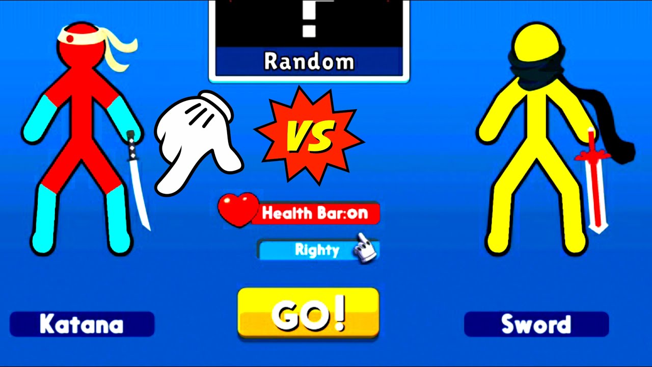 Supreme Duelist Stickman Animation Stick Fight - Katana vs Sword Best weapon fight | - YouTube