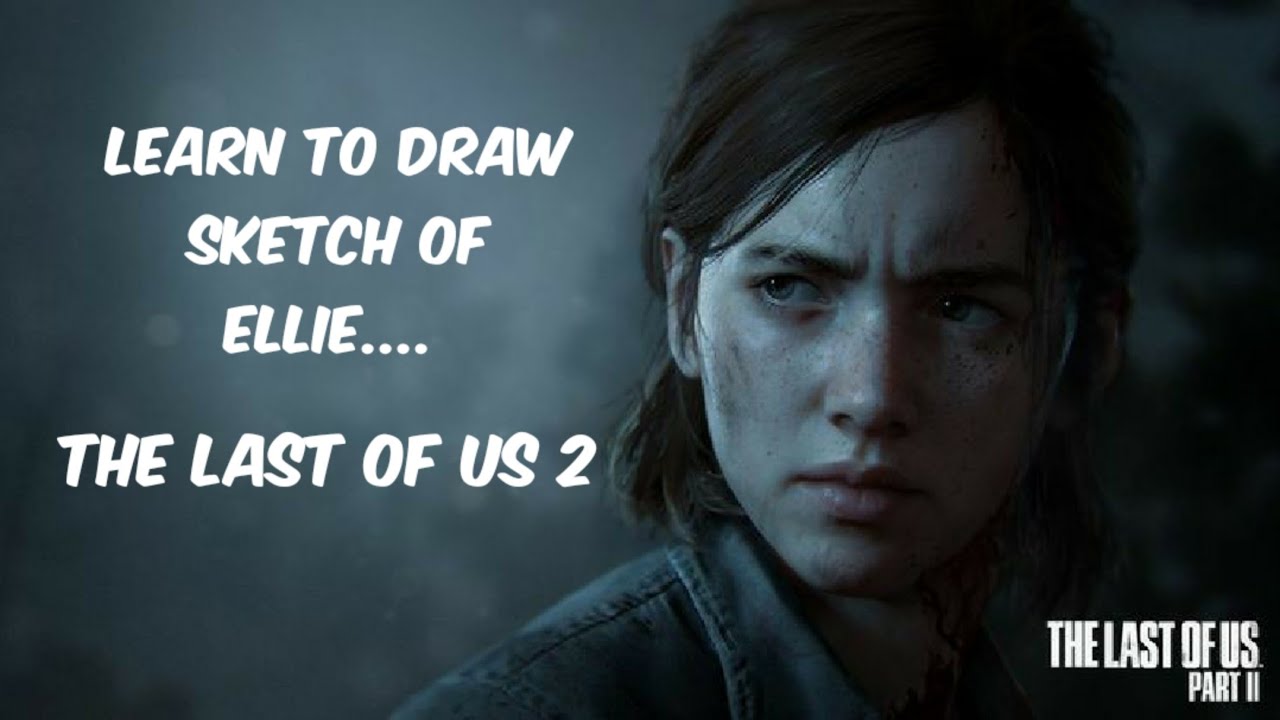 #thelastofus2 #ellie #joel #tlou2 | Learn to draw character of The last ...