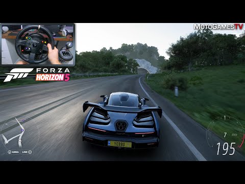 2018 McLaren Senna | Forza Horizon 5 Gameplay | Thrustmaster TS-XW