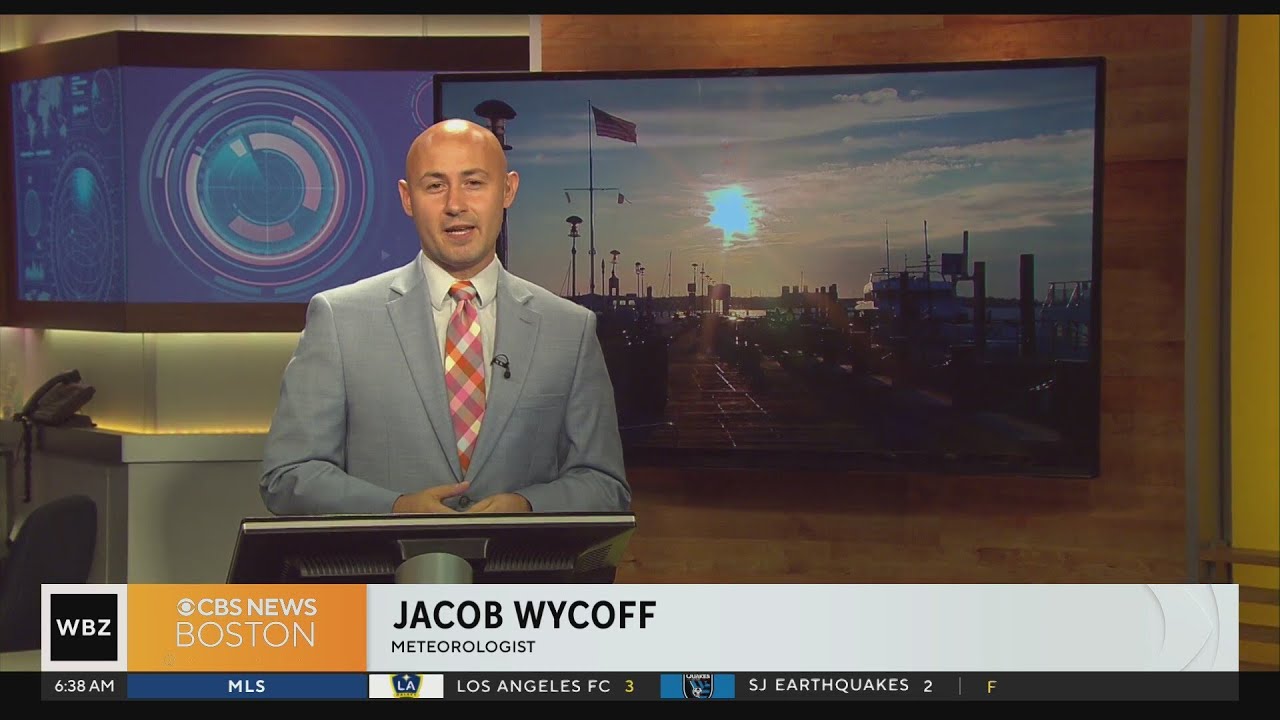 "You deserve this weather" says WBZ-TV meteorologist Jacob Wycoff - YouTube
