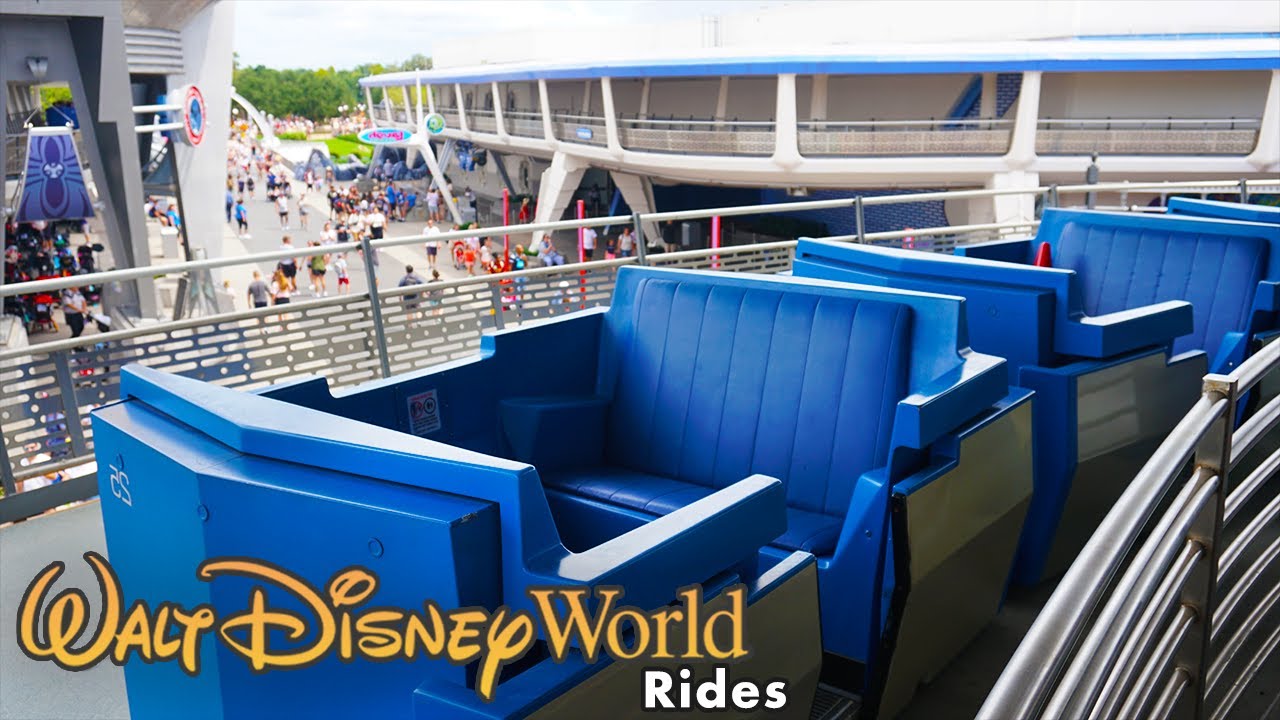 Tomorrowland Transit Authority PeopleMover - Magic Kingdom Ride 2022 ...