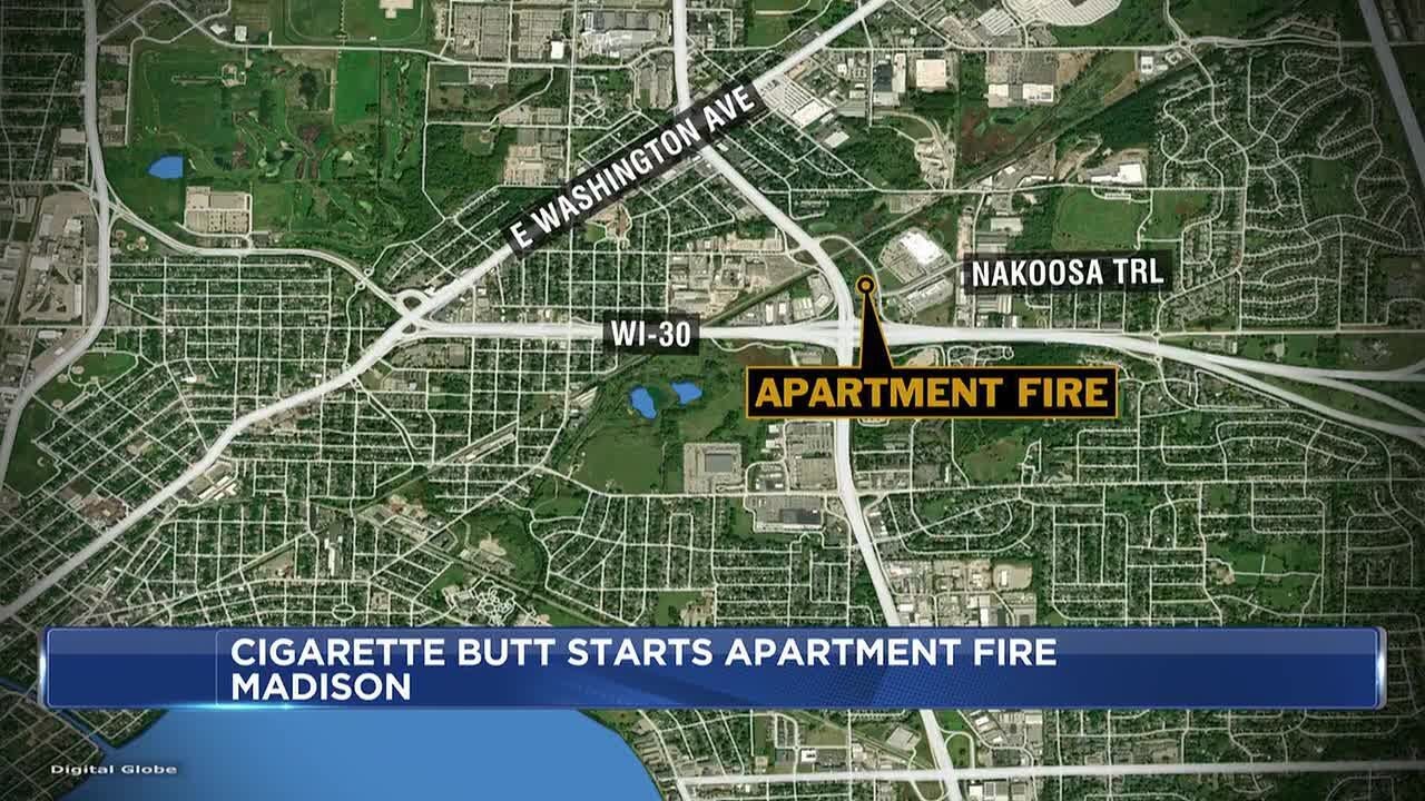 Madison firefighters find cigarette butt in pile of burning clothes ...