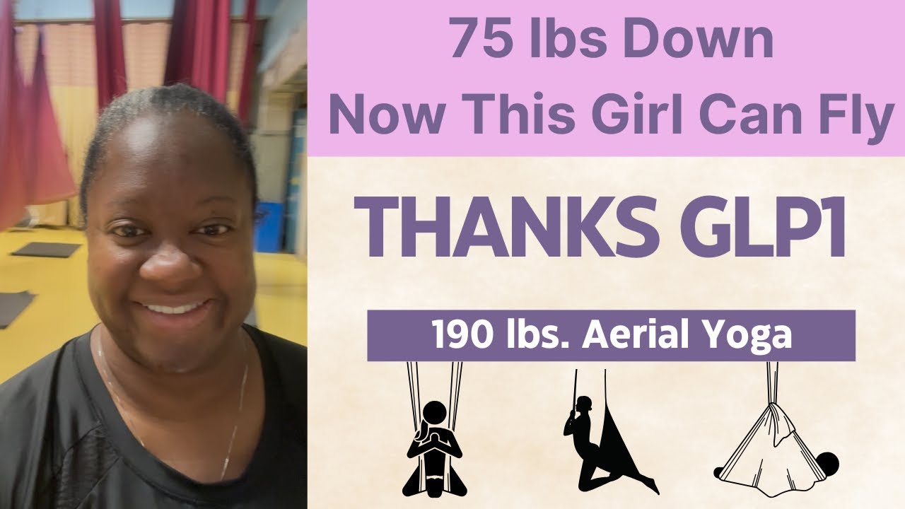 From 75 Pounds Down to Aerial Yoga: Allanda's First Aerial Yoga Class ...