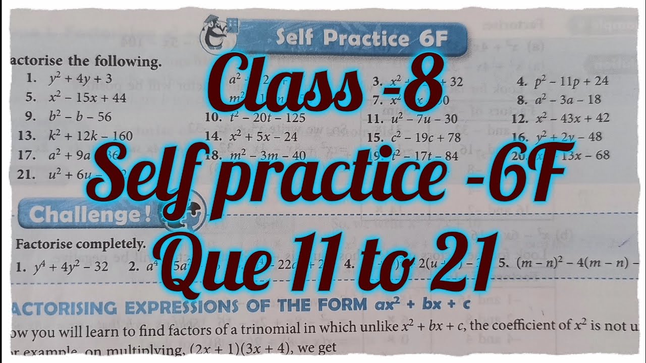 New Learning Composite Mathematics Class 8 Self Practice 6f Schand New Learning Composite Mathematics Class 8 Self Practice 6f Schand