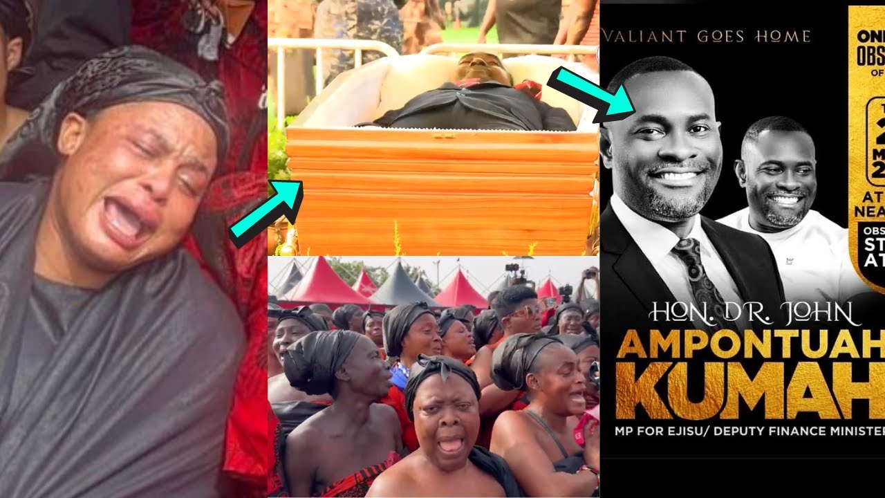 Eei_Family of John Kuma Shocked as his Body changed in Coffin+Wife & Children say final goodbye ...