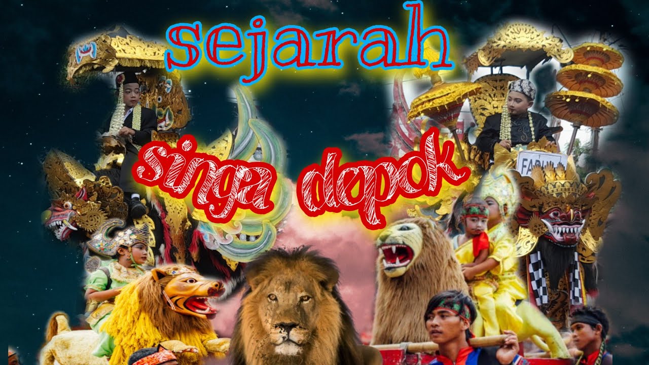 Singa Depok dari Zaman ke Zaman (asal mula singa depok!!!) 🦁 - YouTube