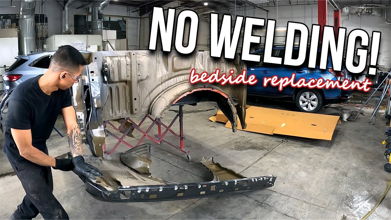 How to Replace Your Ford Bedside Panel (NO WELDING) - YouTube