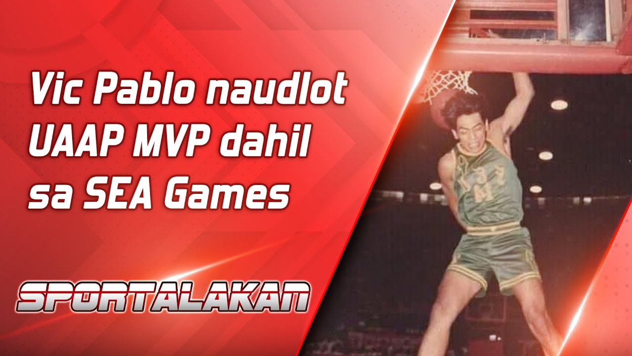 Vic Pablo naudlot UAAP MVP dahil sa SEA Games - YouTube