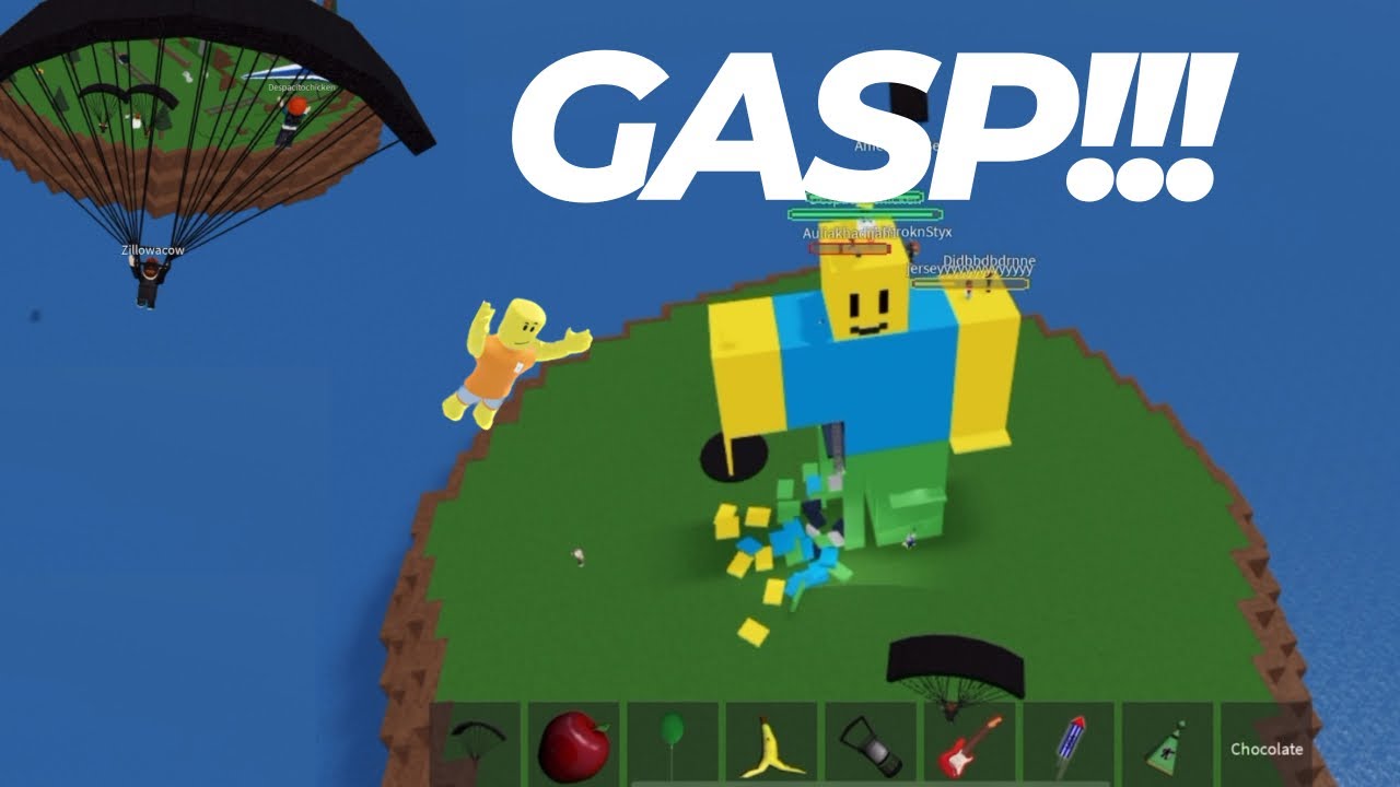 The Roborange had a thrilling parachute jump in Roblox - YouTube