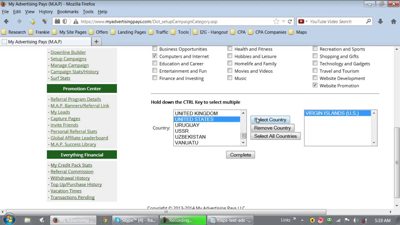 Maps - Campaign Setup Tutorial - YouTube