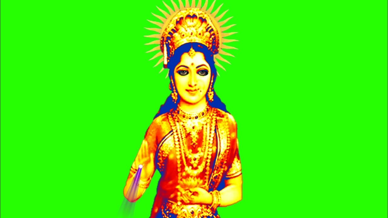 New Chhathi Maa animetion FX VFX Effecrt light green screen video ...