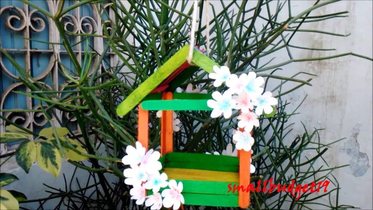 Bird Feeder Made From Ice cream Sticks YouTube bird-feeder-made-from-ice-cream-sticks-youtube