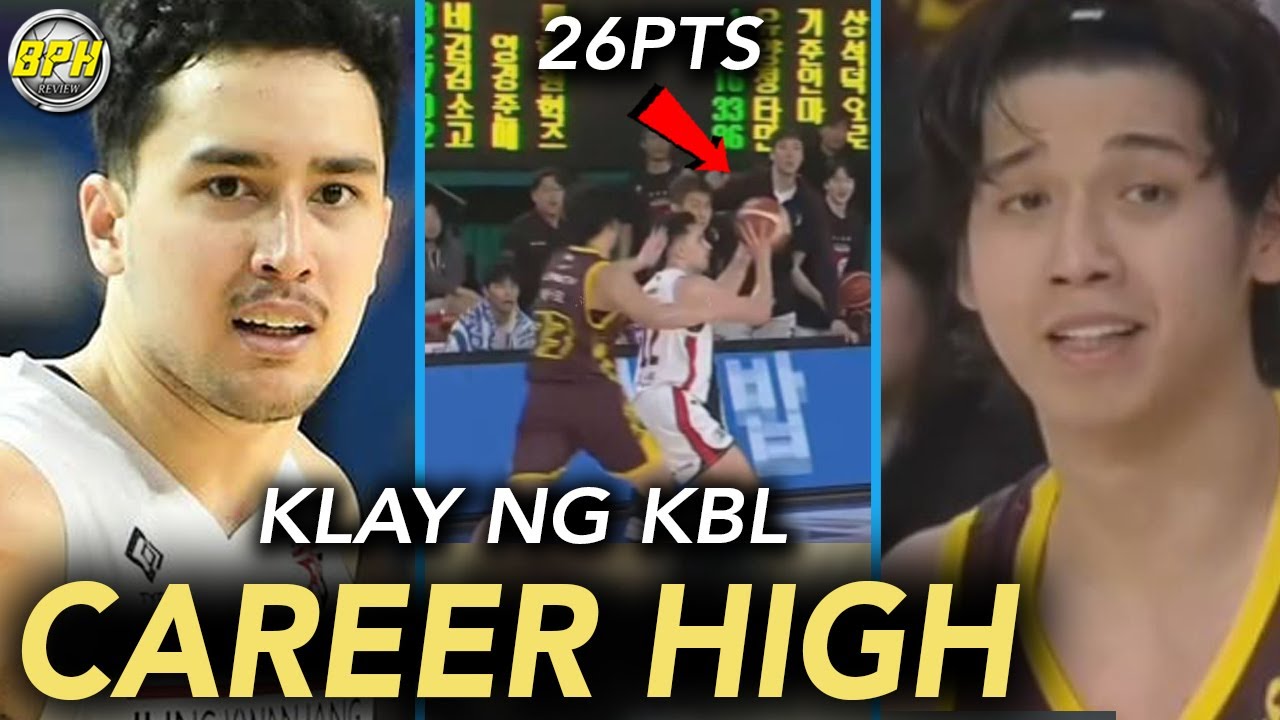 CAREER-HIGH sa KLAY ng KBL! TAMAYO Palag sa JKJ IMPORT - YouTube