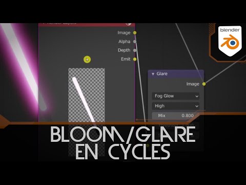 Configurar Bloom en Cycles(Glare) en Blender 2.9 - Consejos Rápidos ...