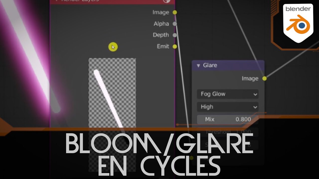 Configurar Bloom en Cycles(Glare) en Blender 2.9 - Consejos Rápidos ...