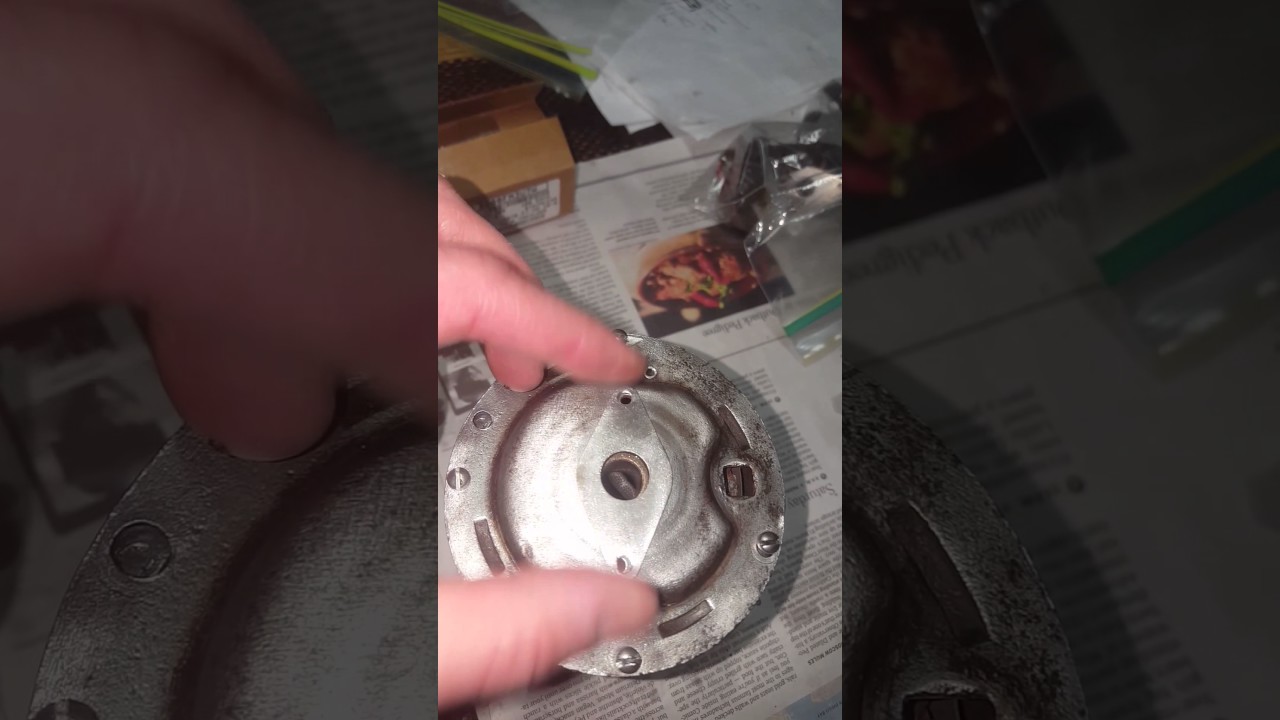 Triumph GT6: Starter motor commutator bracket progress - YouTube