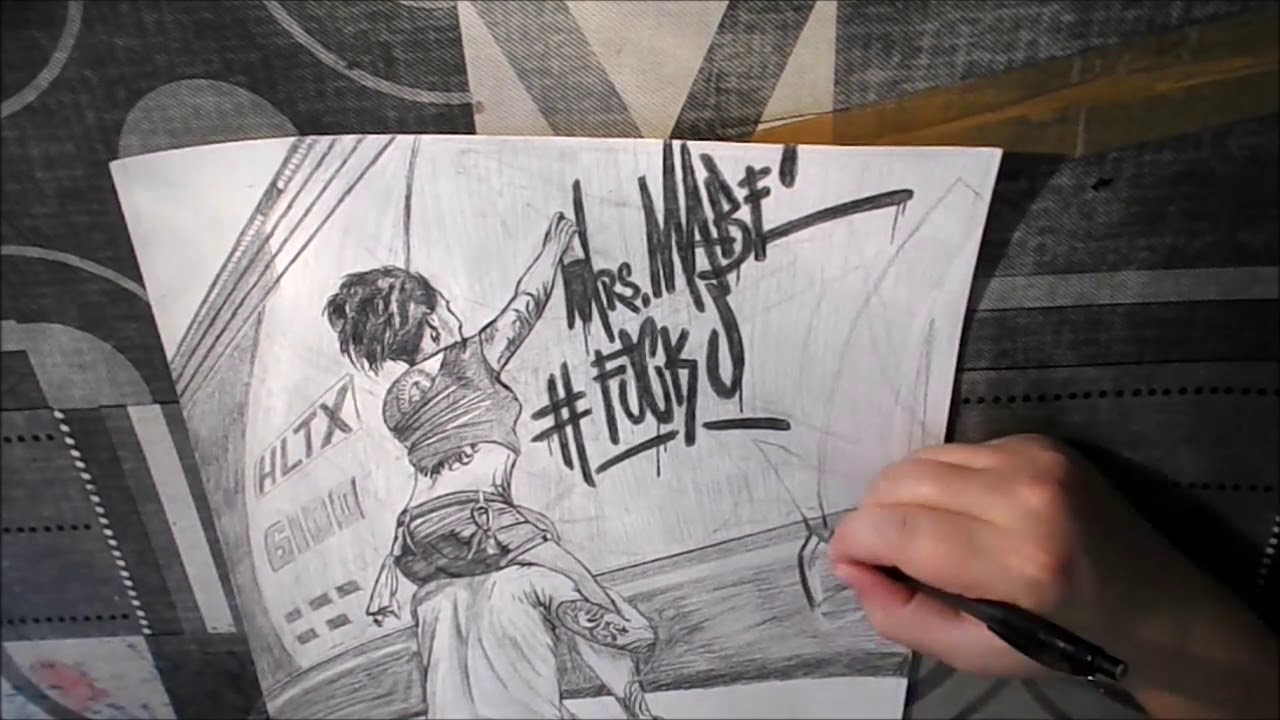 Mrs. Mabe Fuck U - Trait par Trait by MABE - YouTube