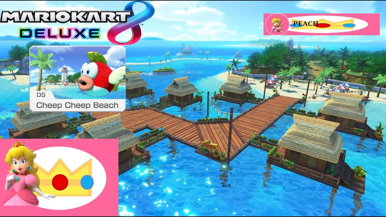 Mario Kart 8 Deluxe DS Cheep Cheep Beach - YouTube