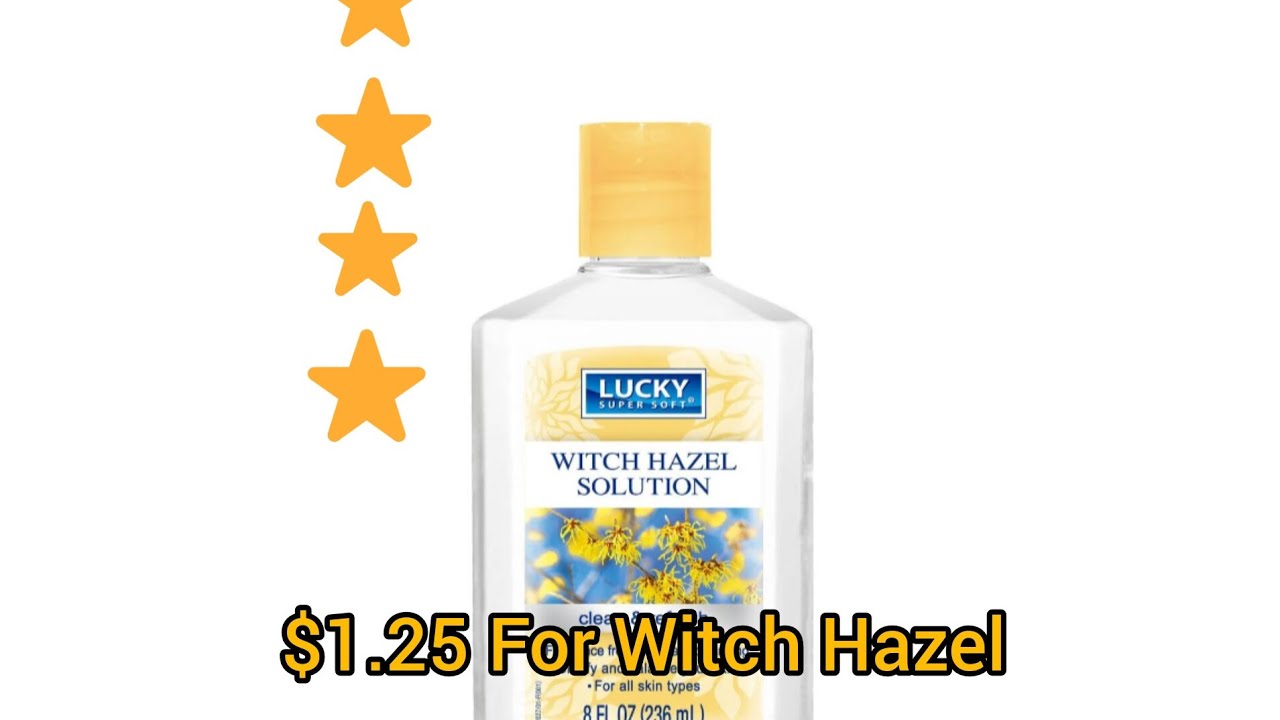 Luck Superior Soft Witch Hazel Solution Review - By Everyday Product ...