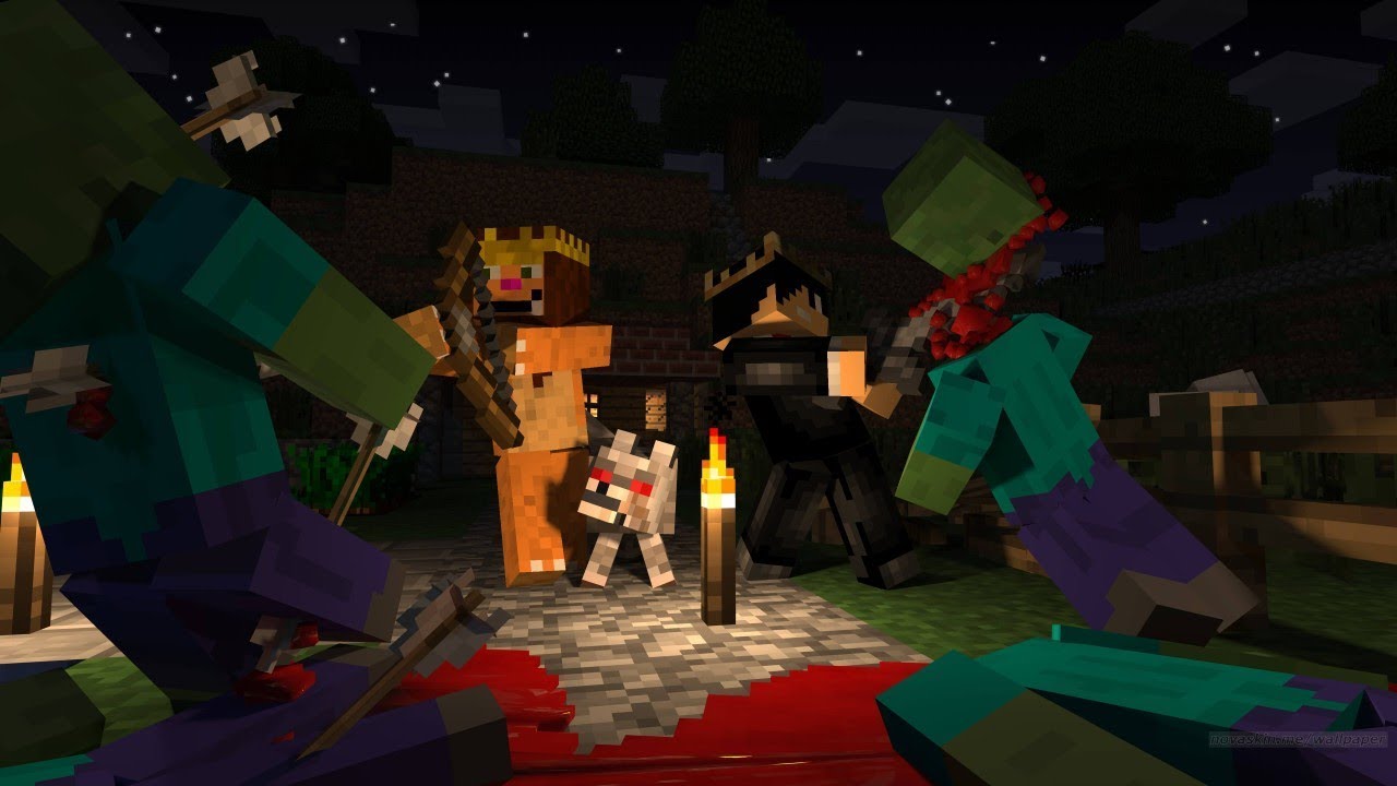 ZOMBIES QUE VUELAN | THE BLOCKING DEAD MINECRAFT - YouTube