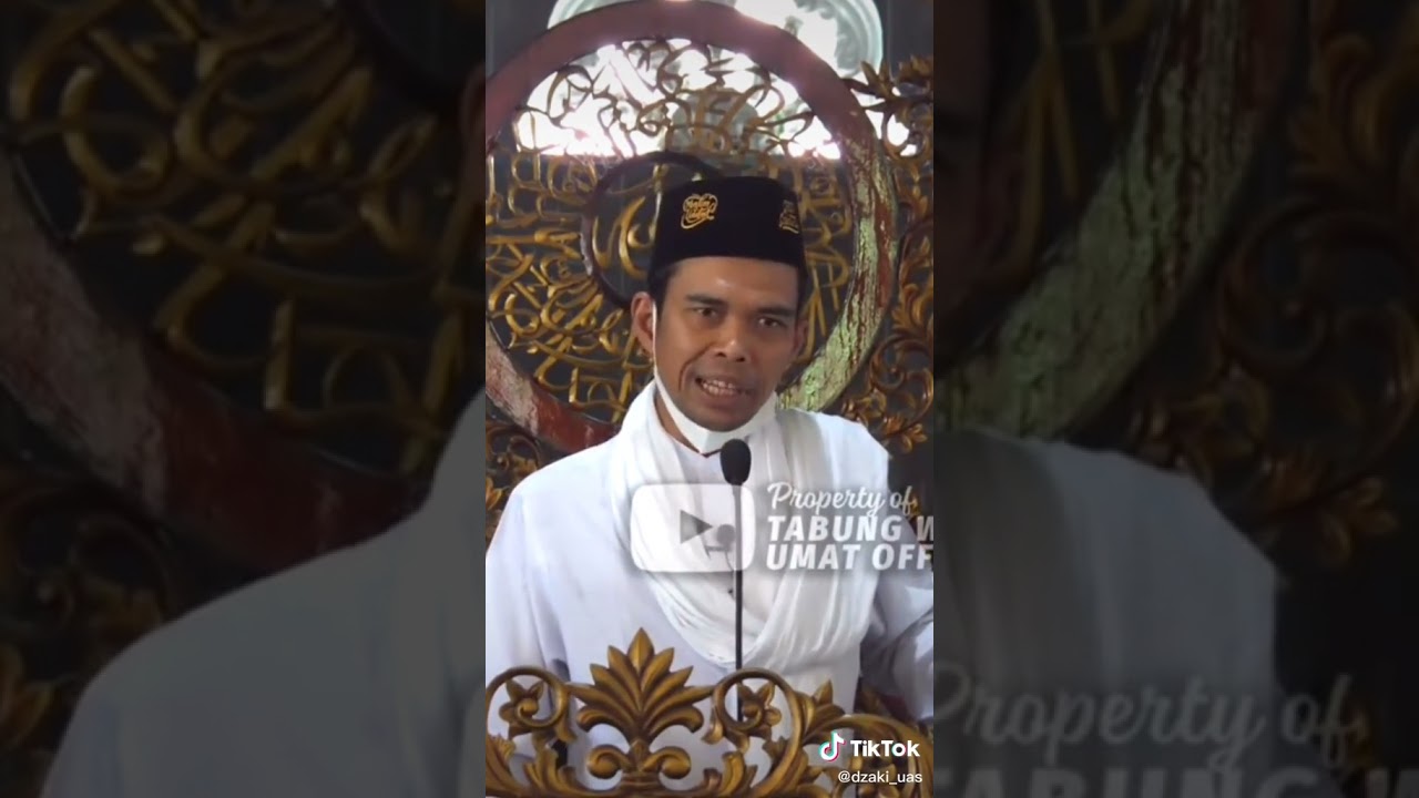 Ceramah pendek ustad Abdul Shomad - YouTube