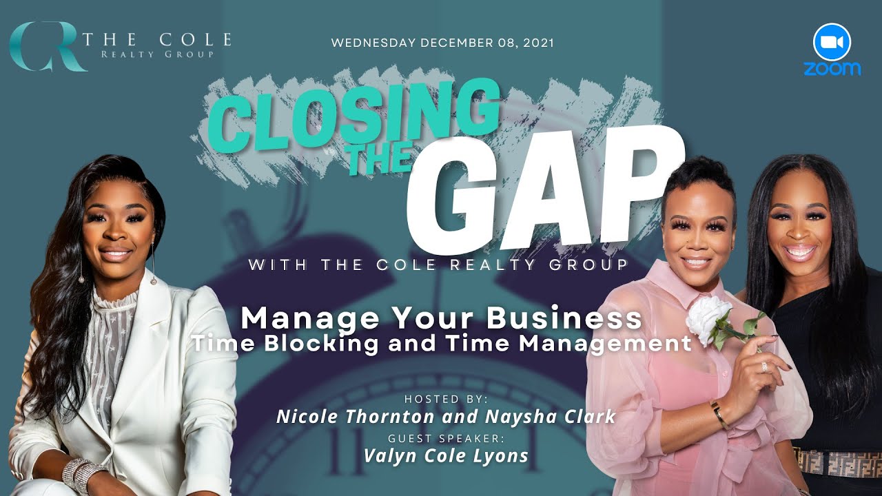 Manage Your Business: Time Blocking and Time Management with Valyn Cole ...