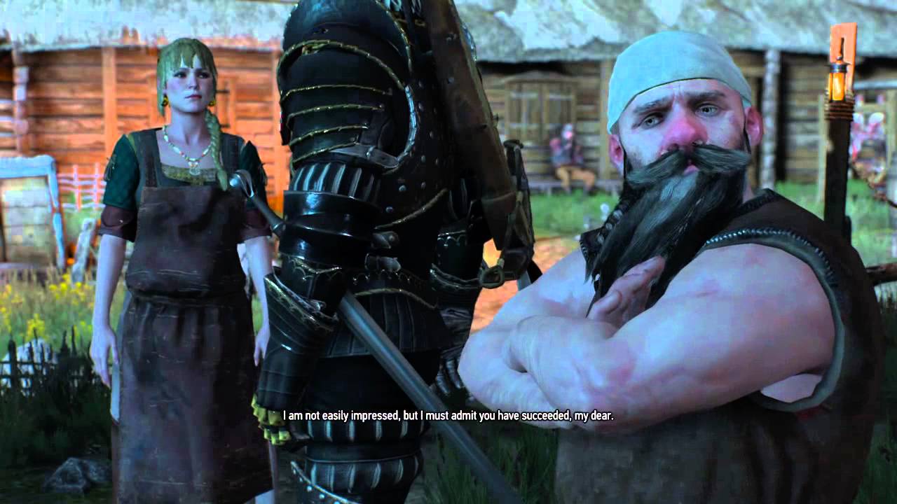 The Witcher 3: Wild Hunt Master Armorers Test and Yoana Chat - YouTube