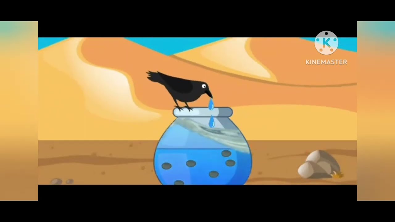 The Thirsty Crow Story|Moral story for kids|Thirsty crow story for kids ...
