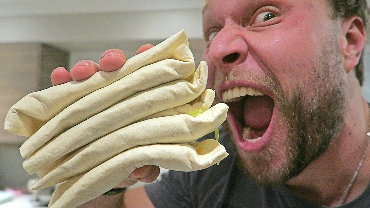 The One Bite Challenge: 6 Tacos - YouTube