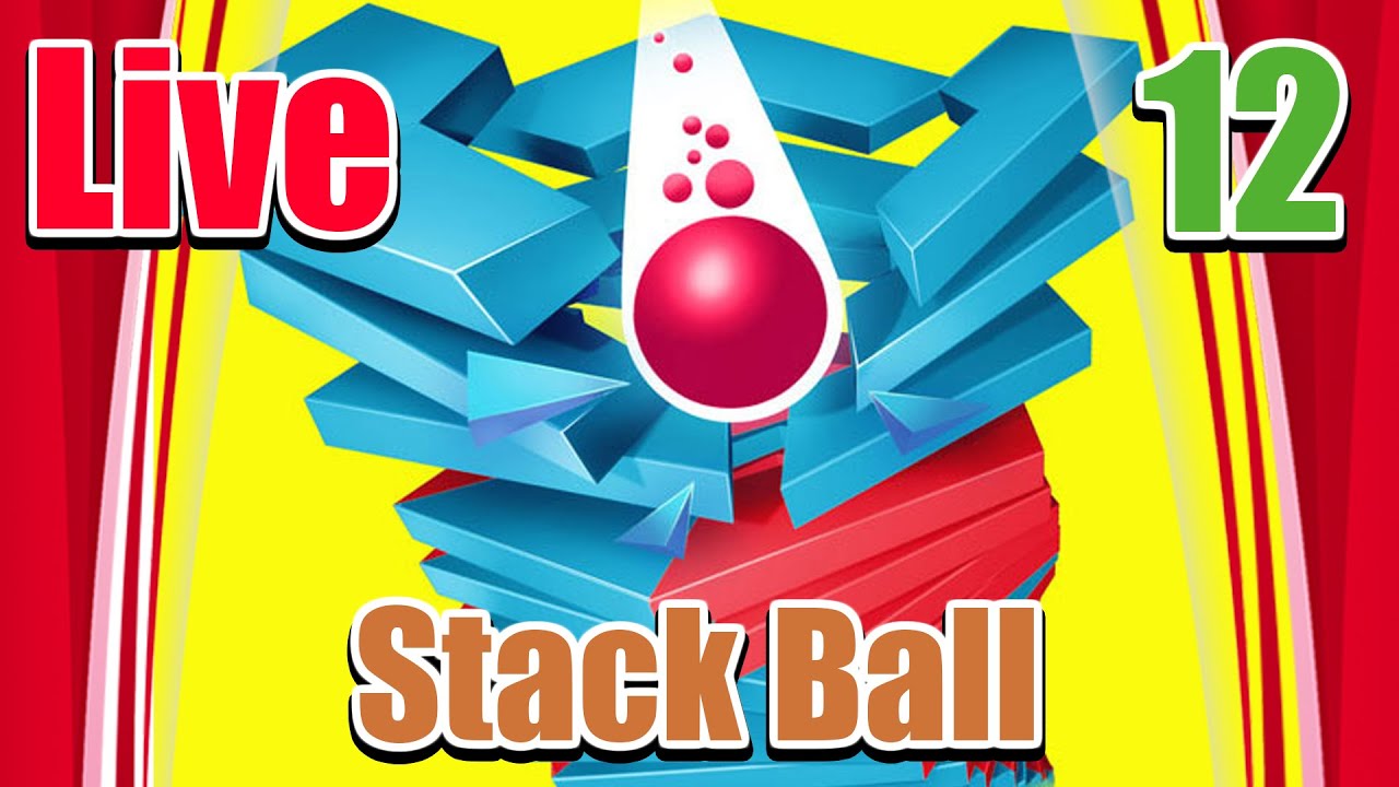 Stack Ball 3D Gameplay Live Stream Gameplay 12🔴 - YouTube