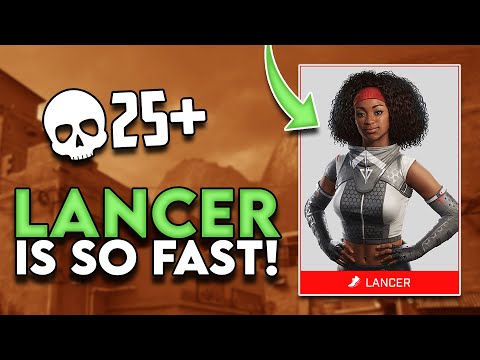 LANCER MOVES SO FAST! (Lancer Gameplay Guide) | Rogue Company Season 4 ...