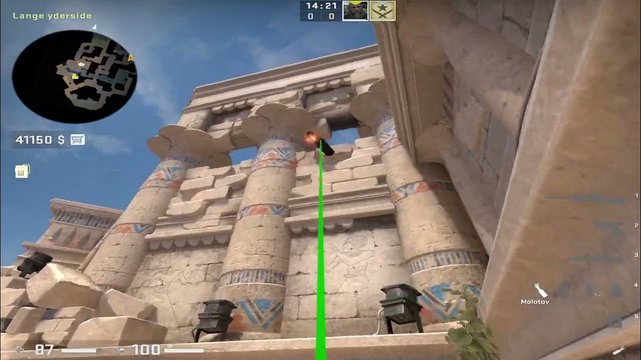 CSGO Anubis smokes tips and tricks - YouTube