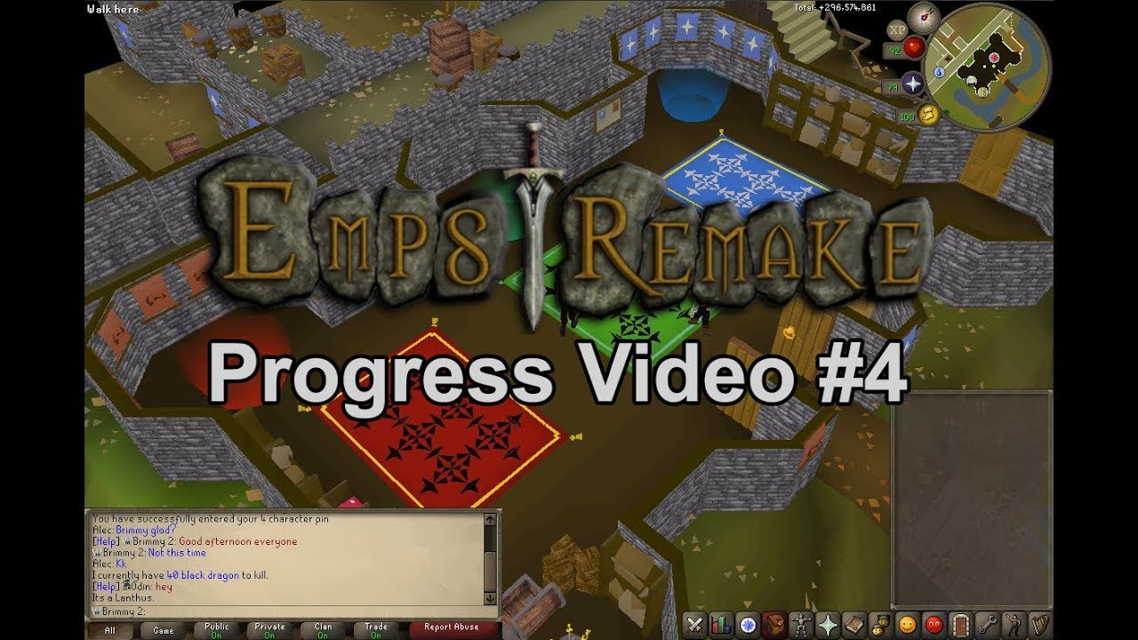 Emps-Remake RSPS | Progress Video #4 | Development sneak peek! - YouTube